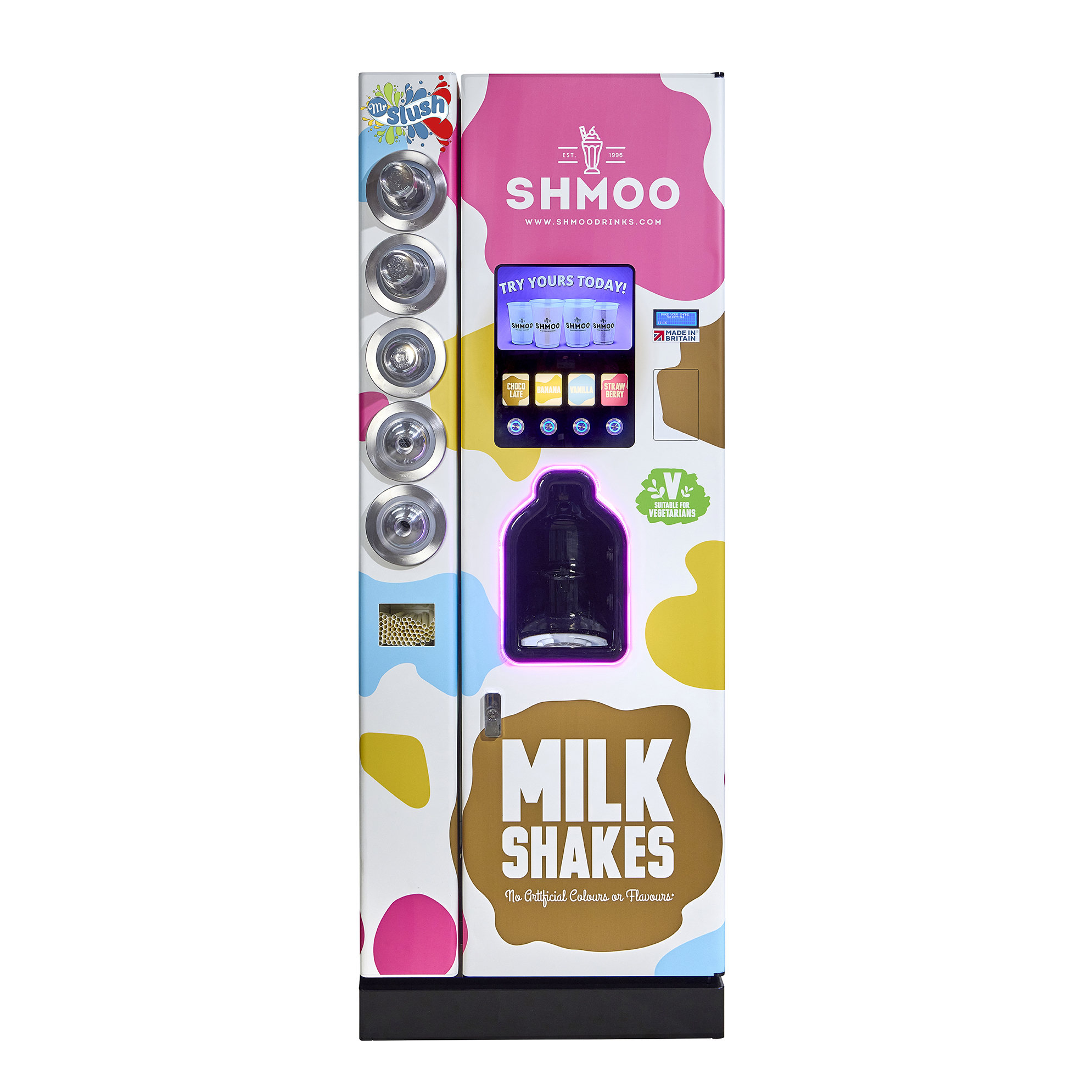 Shmoo Milkshakes Vending Express - High Profit Machine - Denby Dale Coffee